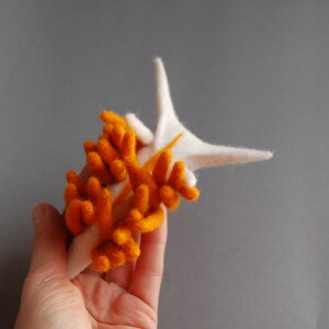 Sea Slug Hermissenda Crassicornis Nudibranch Wool Needle Felted Toys ...