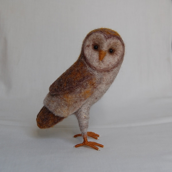 Needle Felted Owl - Etsy