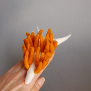 Sea Slug Hermissenda Crassicornis Nudibranch Wool Needle Felted Toys ...