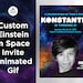 NASA Invitation, Astronaut Invitation, Digital Download, Custom ...