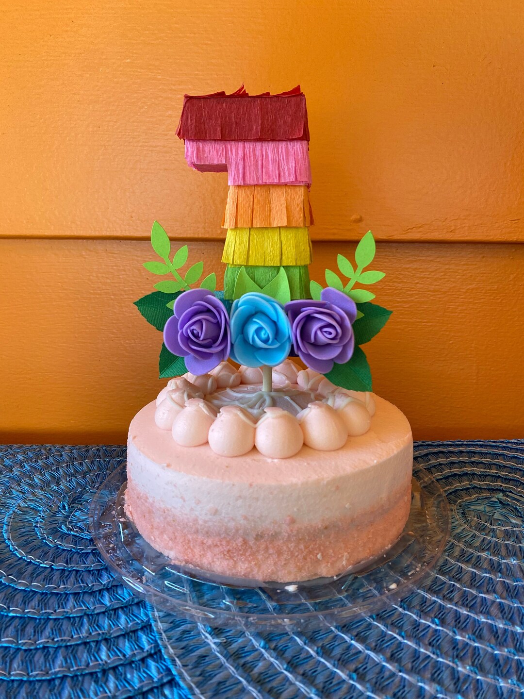 Mini Pinata Cake Topper, Fiesta Number Pinata, Mexican Fiesta, First ...