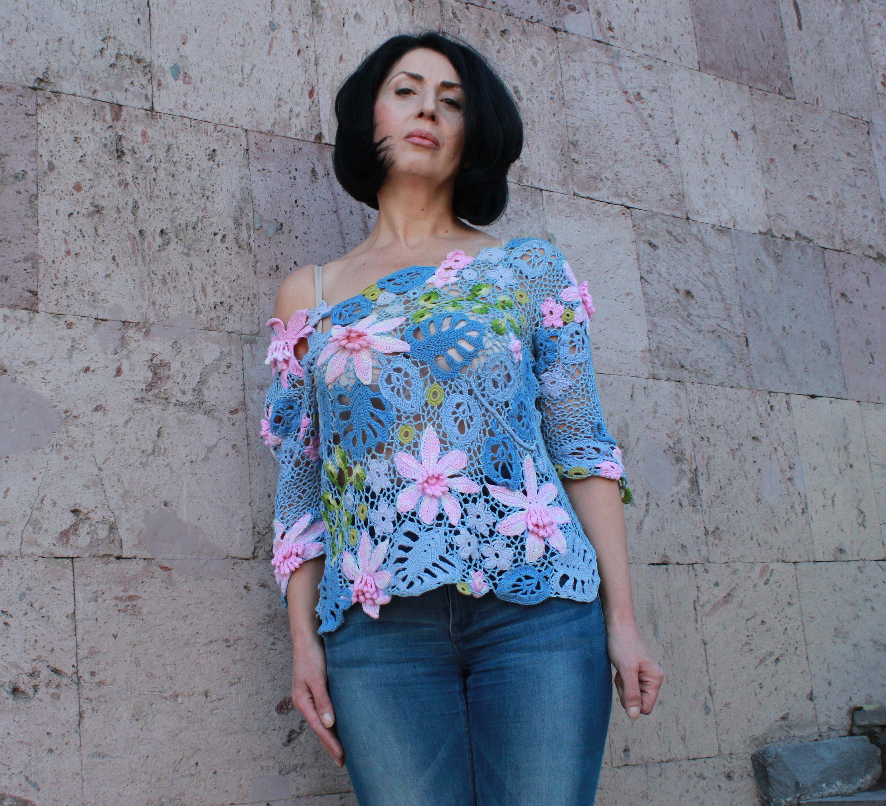 Spring Evening Cocktail Blouse Royal Dress Hollywood Star Dress for ...