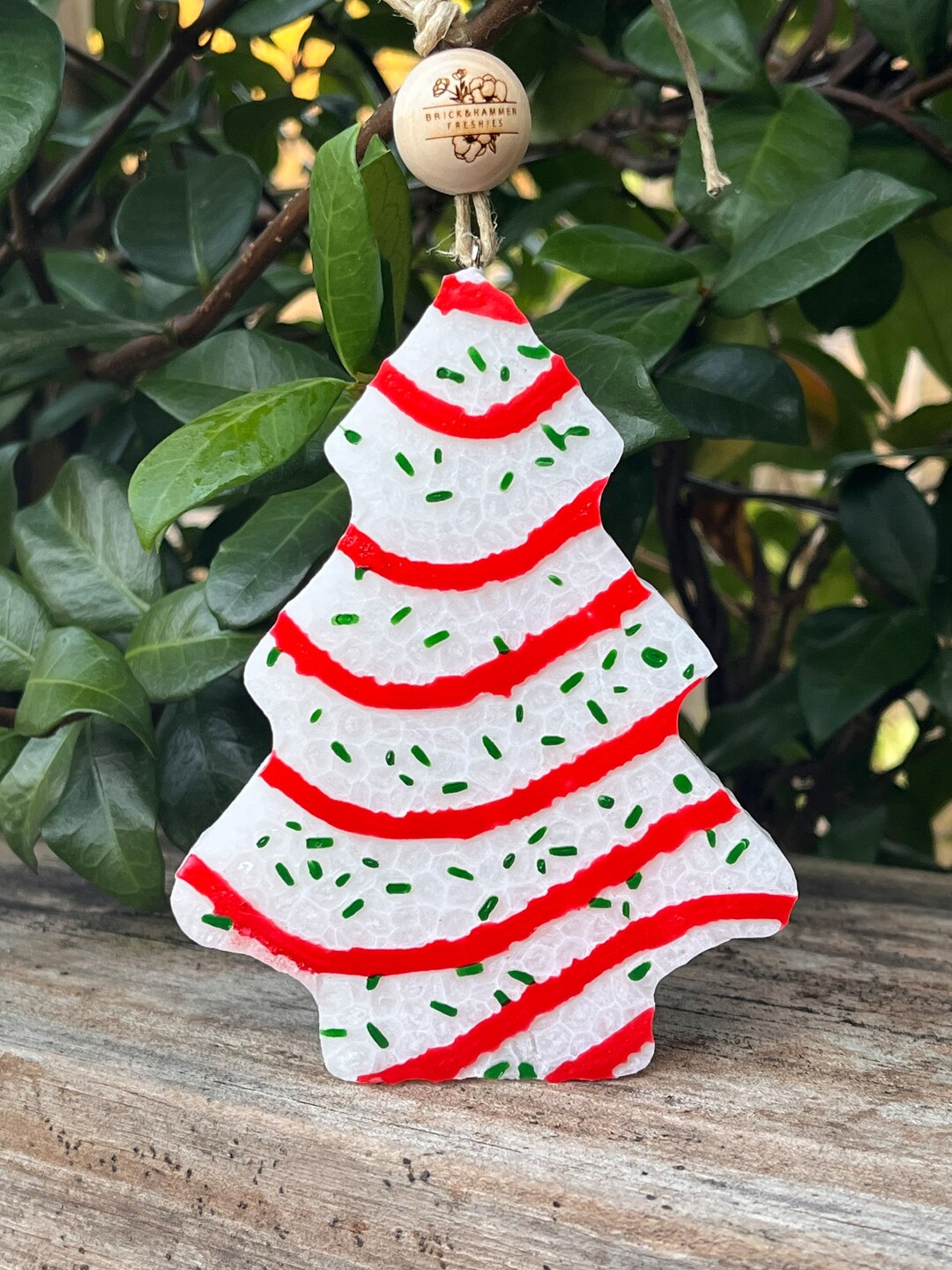 Lil Deb Christmas Tree Aroma Ornament/air Freshie - Etsy