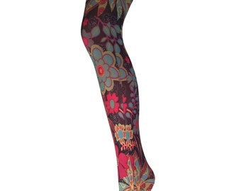 Tights with print | Etsy