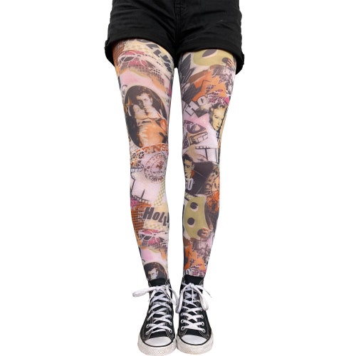 Colored Tights Patchwork for Women Tights Available in Plus - Etsy