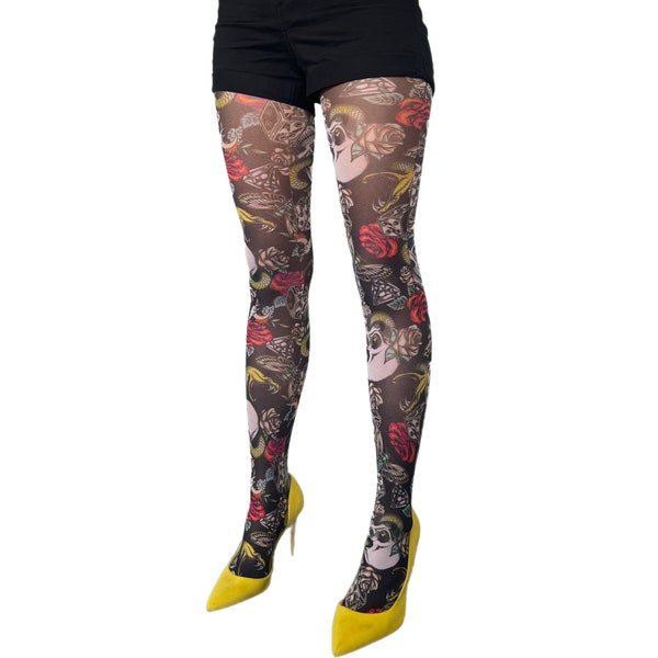 Goth Tights - Etsy