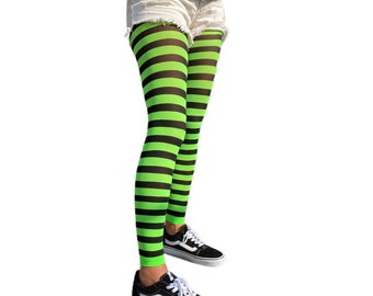 Two Color Tights | Etsy