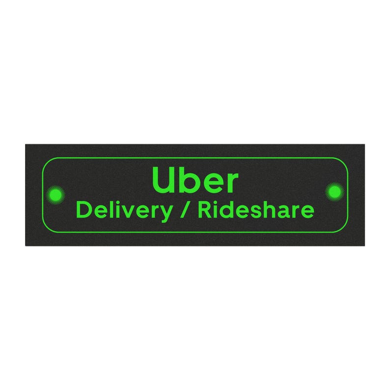 Uber Driver Delivery Car Magnets, Vehicle Sign, Car Door Magnet ...