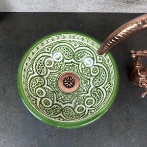 Custom Made Countertop Vanity Basin Sink Handcrafted - Rustic Washbasin ...