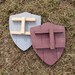Handcrafted Wooden Sword and Shield Set - Cosplay, Costume, Theater ...