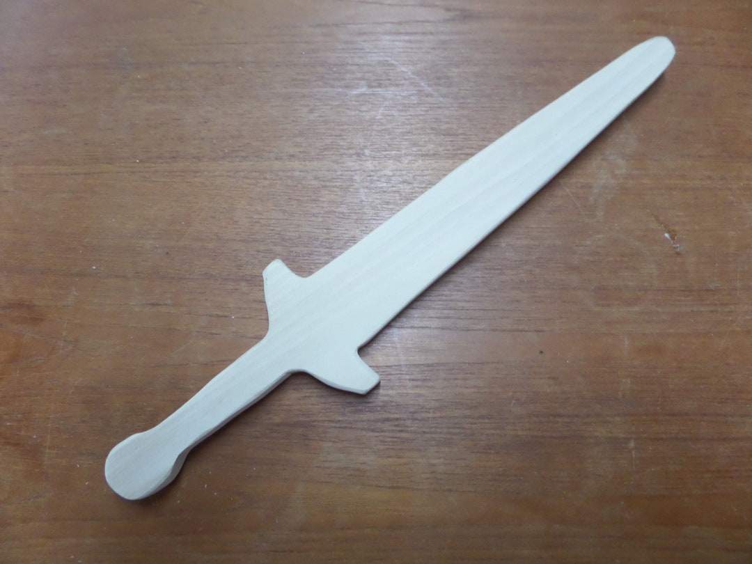Handmade Wood Sword ~ Child ~ Adult Cosplay ~ Knight Dressup ~ Wooden ...
