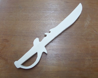 Wooden Pirate Sword - Etsy