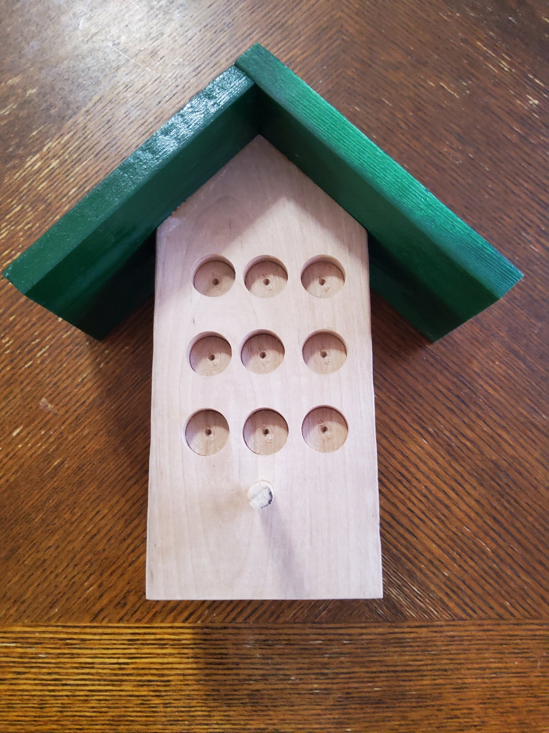 Handmade Double Sided Wood Bark Butter Suet Bird Feeder - Etsy