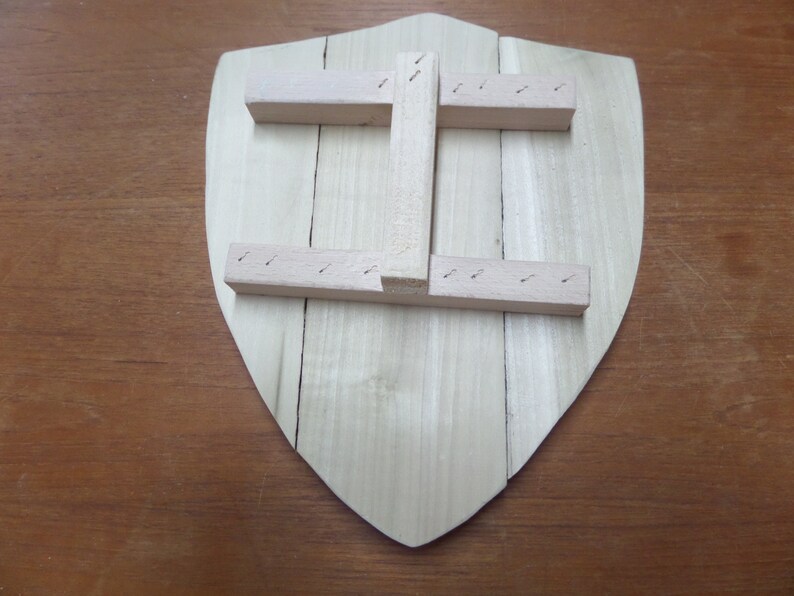 Handmade ~ Wooden ~ Shield ~ Child ~ Adult ~ Wood ~ Toy ~ Play ...