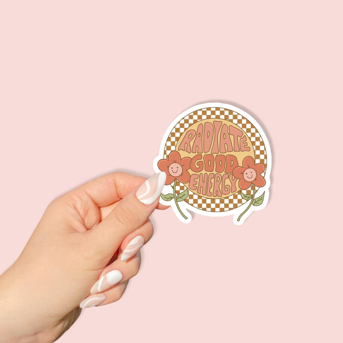 Radiate Good Energy PNG / Retro PNG / Sticker PNG / Cute Girly Png ...