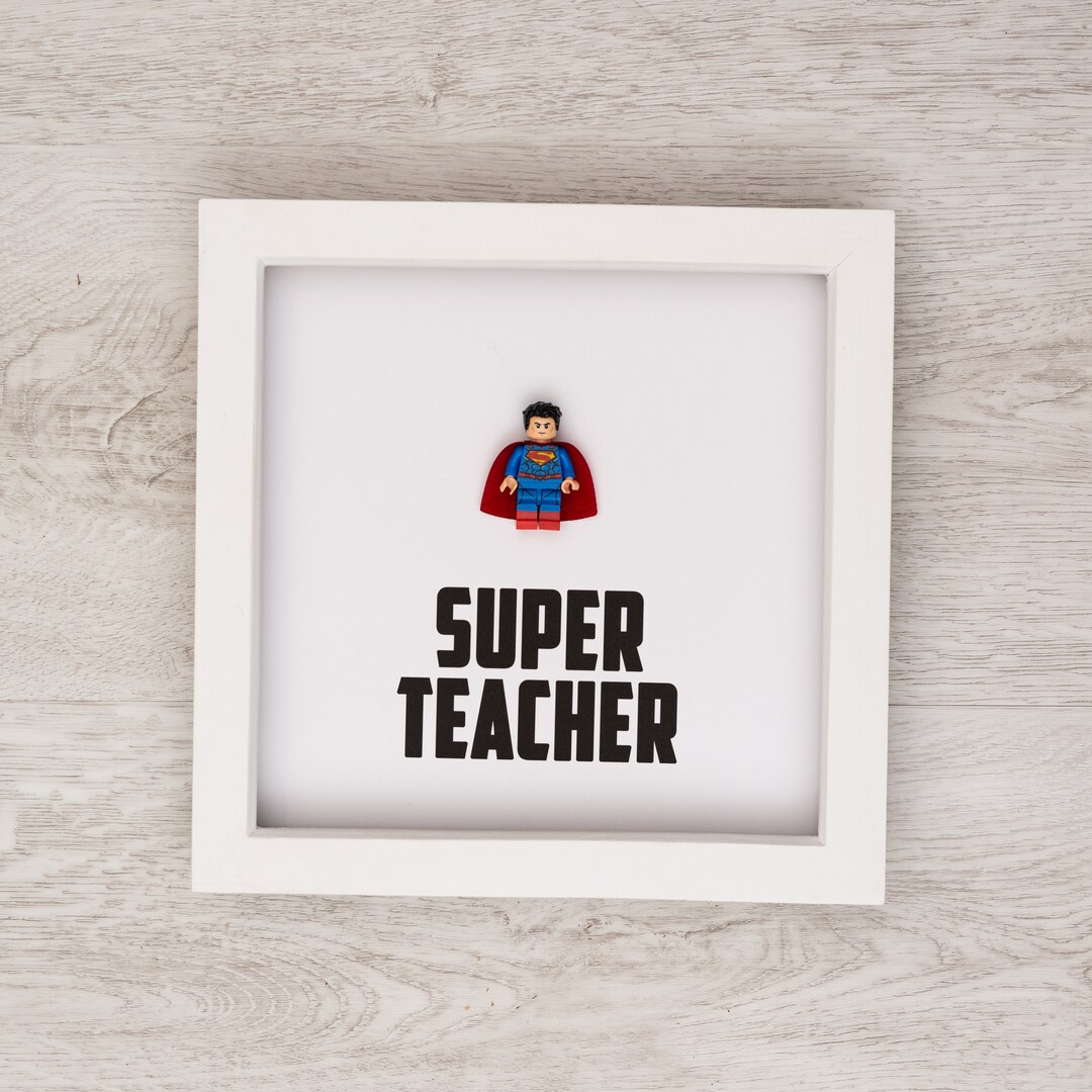 Personalised Super Teacher Gift | Male Teacher Gift Superhero ...