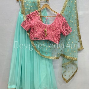 Designer Lehenga Choli Dupatta Blouse for Women Girls Custom Made to ...