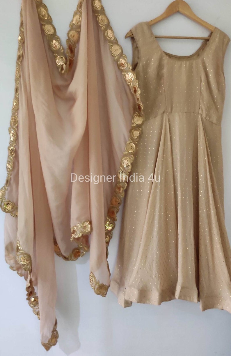 Designer Mouse Color Salwar Kameez Suit Mukesh Work Kameez - Etsy