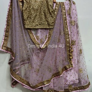 Pink Lehenga Choli for Women Indian Dress Pakistani Lengha Custom ...