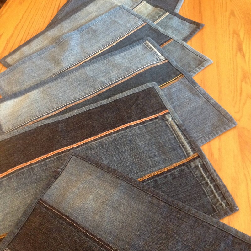 Denim Placemat - Etsy