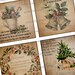 Primitive Christmas Labels/gift Tags/logos/ Feed Sack Ornies - Etsy
