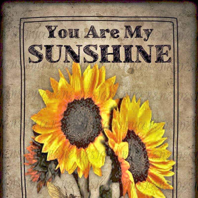 Primitive Sunflower - Etsy