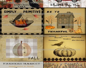 Primitive Labels - Etsy