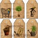 Primitive Vintage Garden Tags Digital Download Printable | Etsy