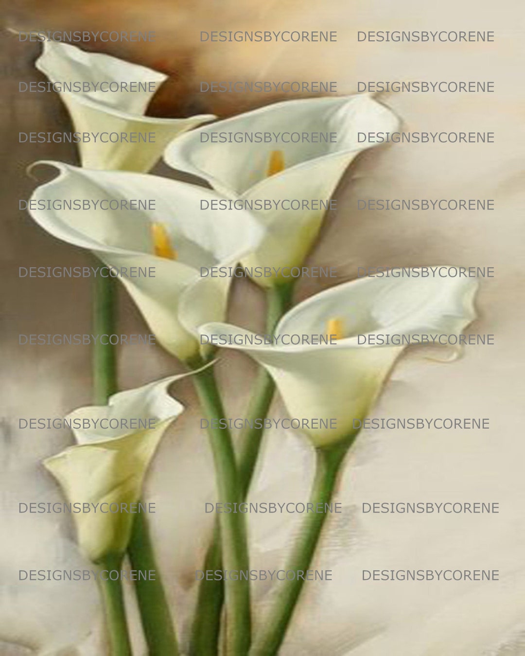 Vintage Image Cally Lilly Floral Taags/cards/scrapbooking/journals - Etsy