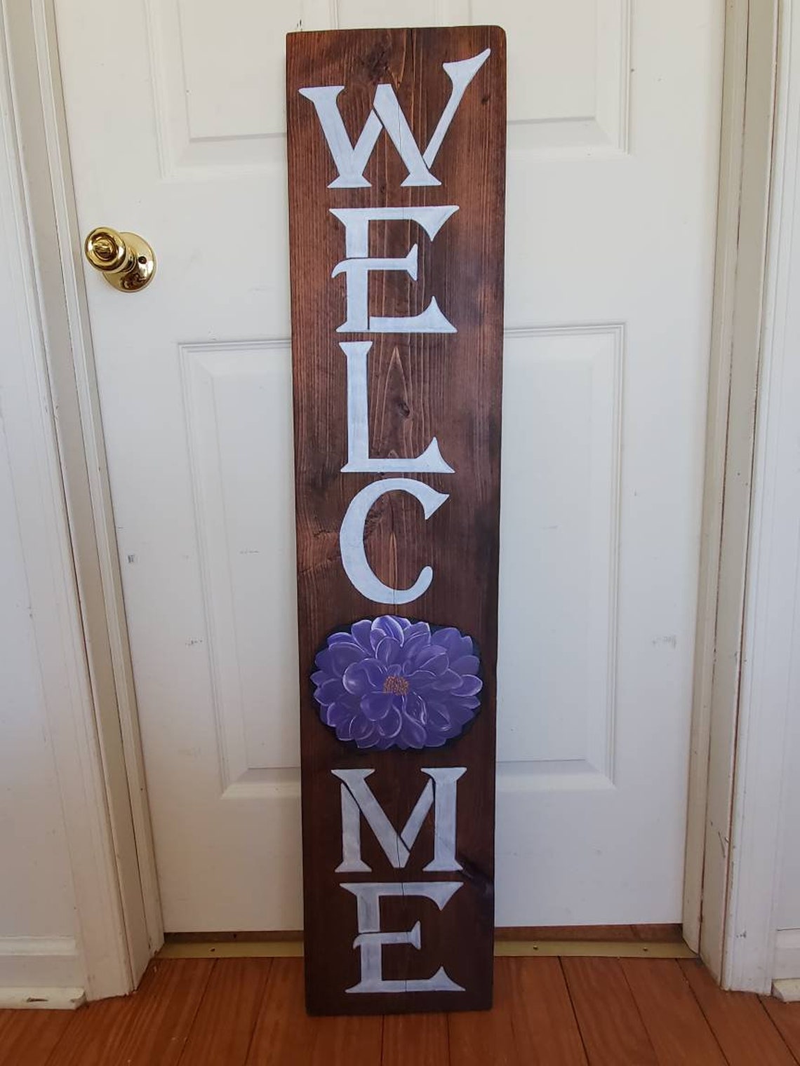Seasonal Welcome Sign - Etsy