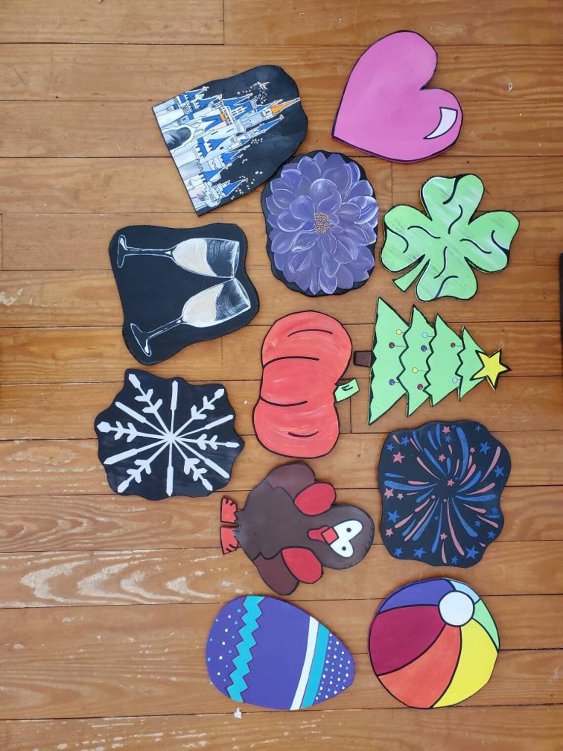 Seasonal Welcome Sign - Etsy