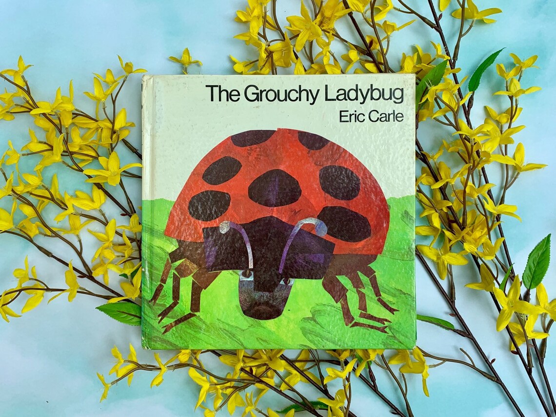 The Grouchy Ladybug Rare First Edition Book Vintage Eric | Etsy