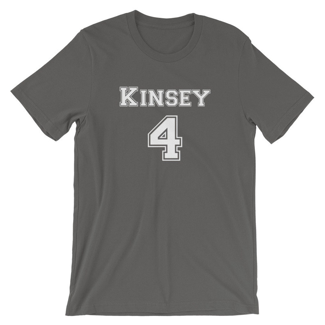 Kinsey 4 Dunkelgrau T,Shirt - Etsy.de