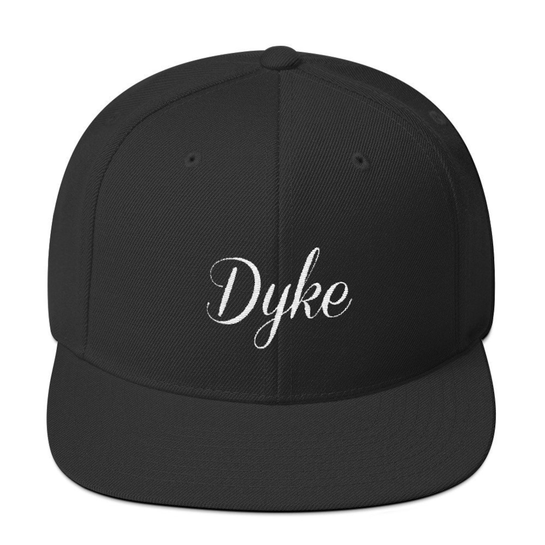 Dyke Snapback, Lesbian Pride Hat, Queer Pride Hat, Lesbian Hat, Dyke ...