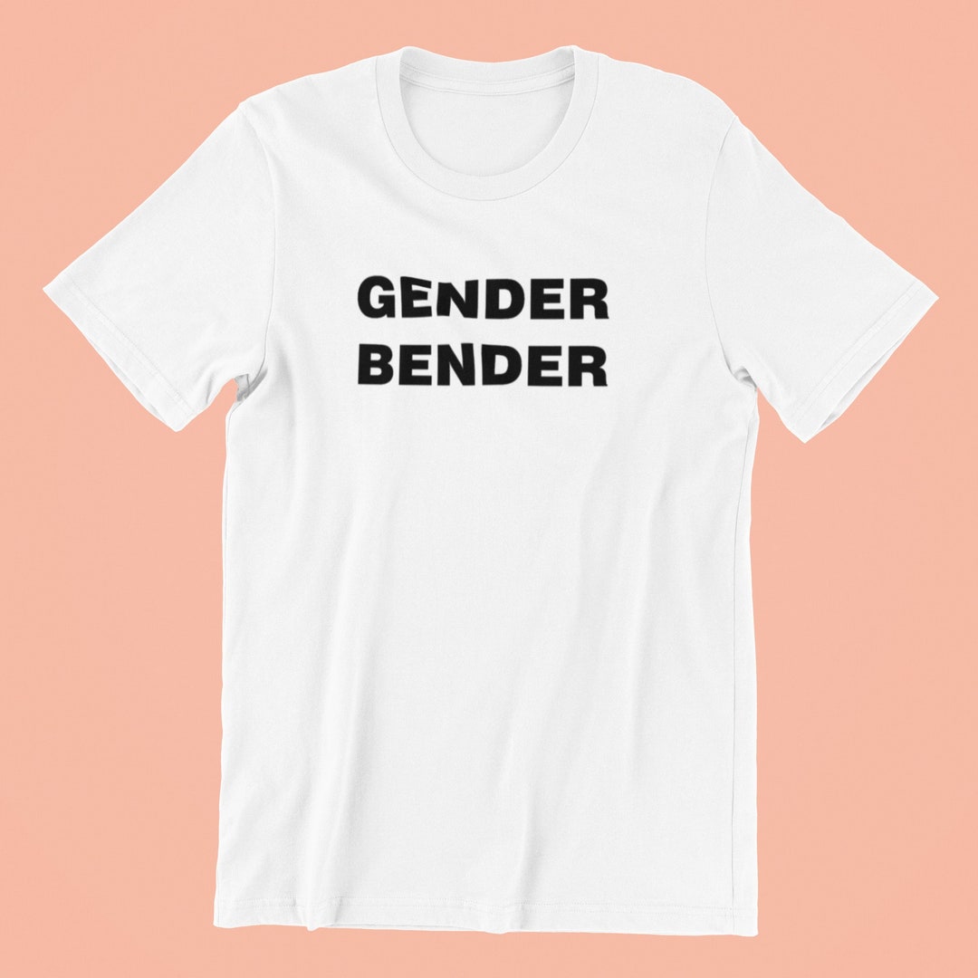 Gender Bender Shirt, Non Binary Pride, LGBT T Shirt, Queer Shirt, LGBTQ ...