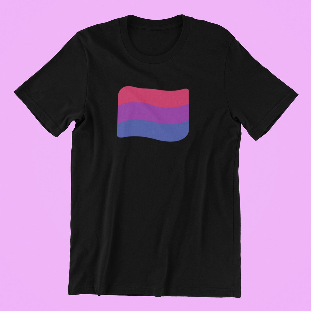 Wavy Bisexual Flag Shirt , Bisexual , Bi Pride , Bisexual Shirt , Bi ...