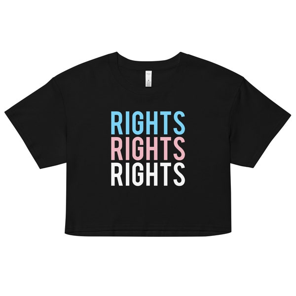 Trans Crop Top - Etsy