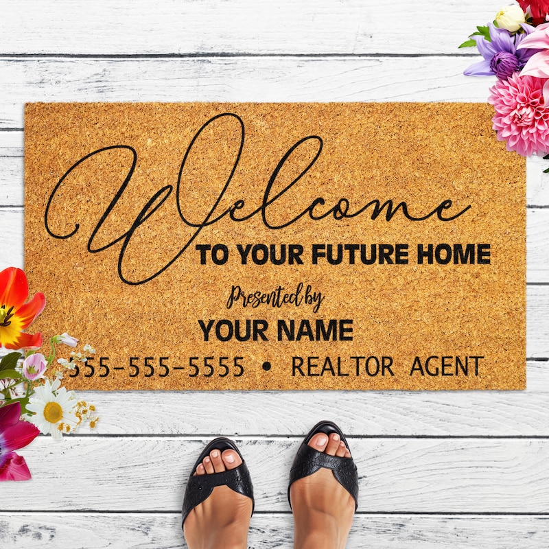 Mylar Stencils Door Mat - Etsy