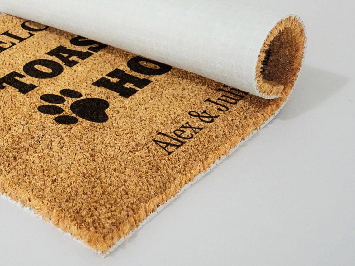 Dog Name Mat Personalized-welcome Mat for Dog-door Mat for Dogs ...
