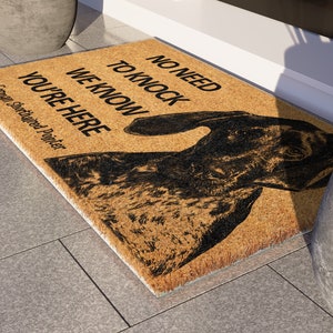 German Shorthaired Pointer Doormat, the German Shorthaired Pointer Door ...