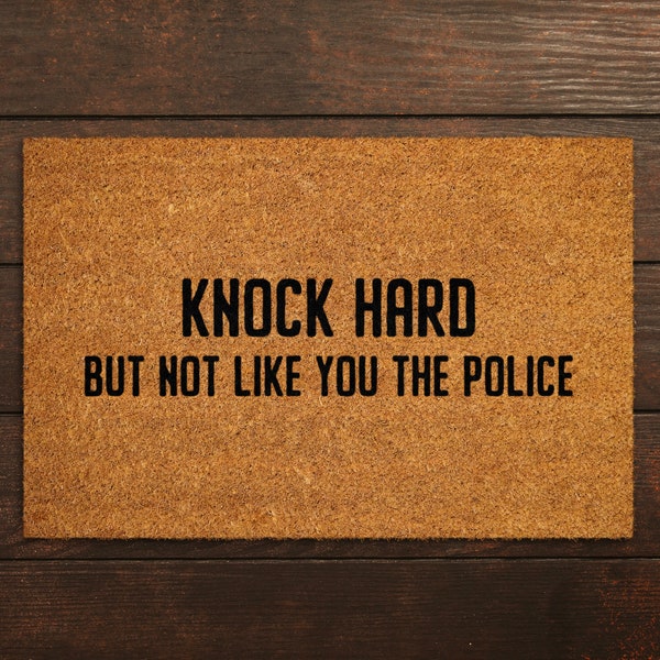 Knock Like the Police - Etsy