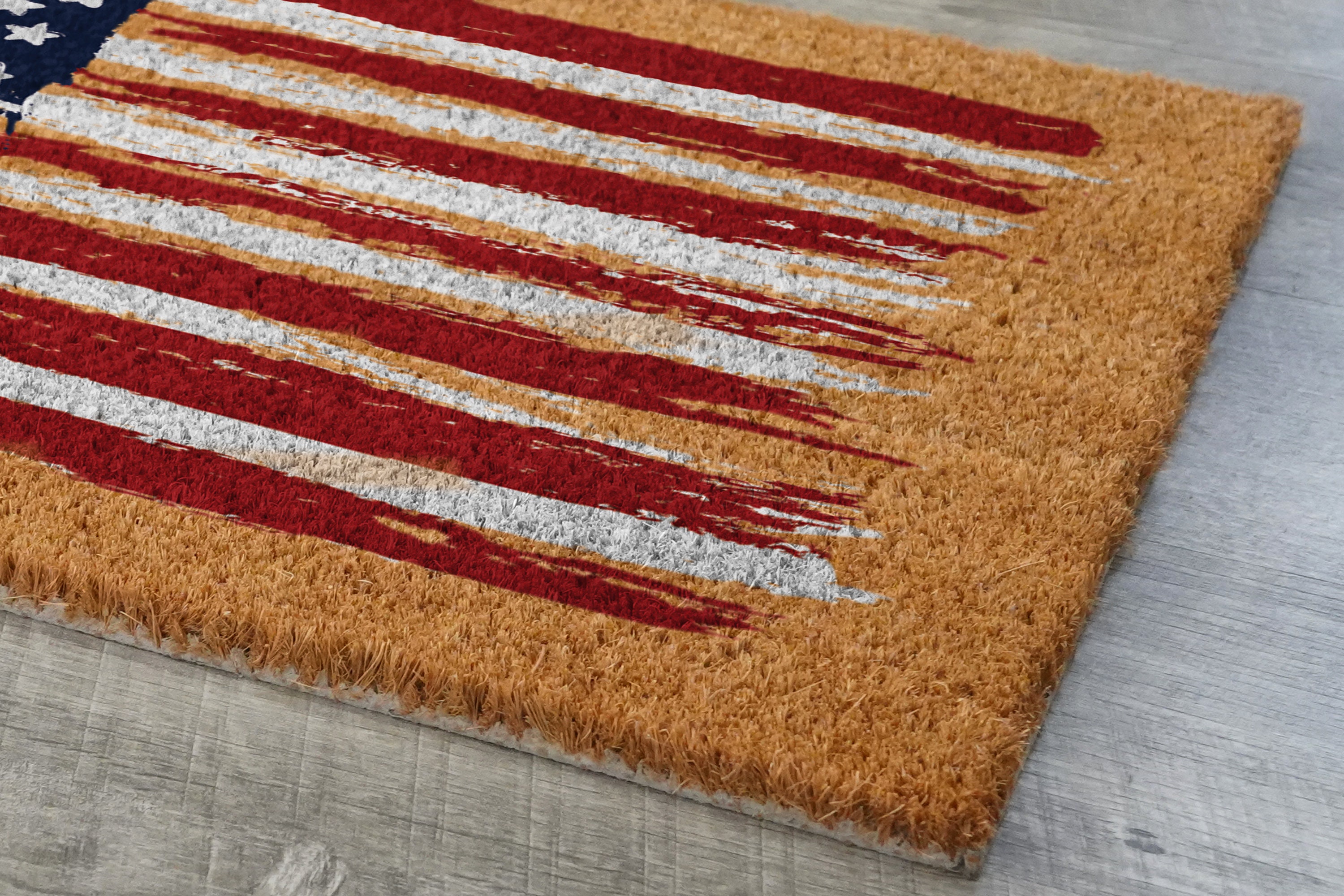 USA Flag Patriotic Door Mats, Funny Doormat, USA Flag Welcome Mats, US ...