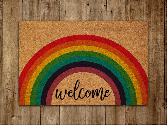 Ikea rainbow doormat store