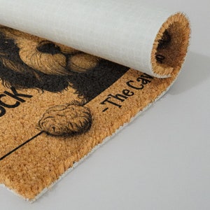 Cavapoo Doormat, We Know You ARE Here Door Mats Cavapoos Door Mat, Welcome Funny Doormat ...
