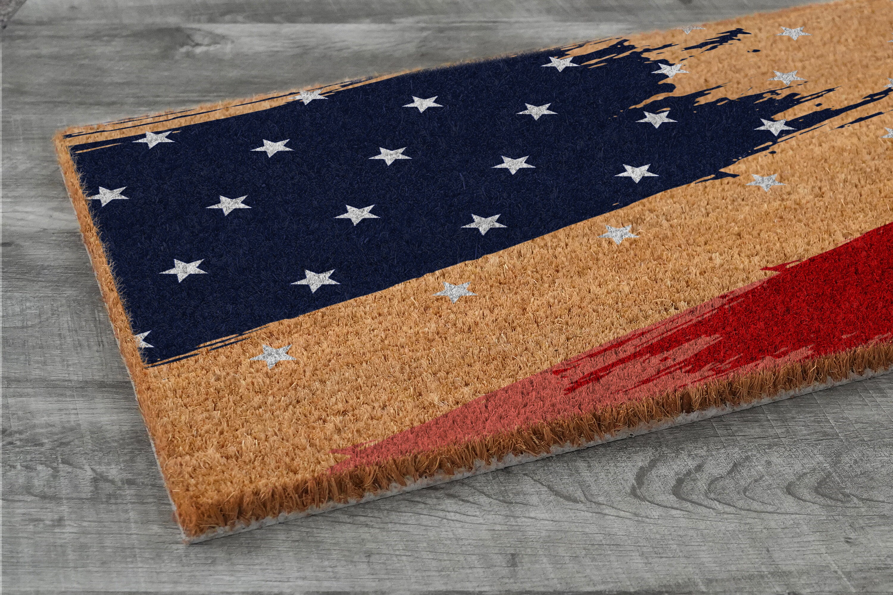 USA Flag Door Mat Patriotic Door Mats Funny Doormat Welcome - Etsy