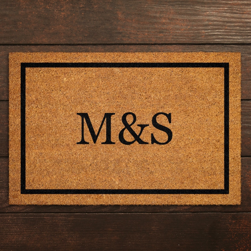 Hand Painted Coir Mats - Etsy