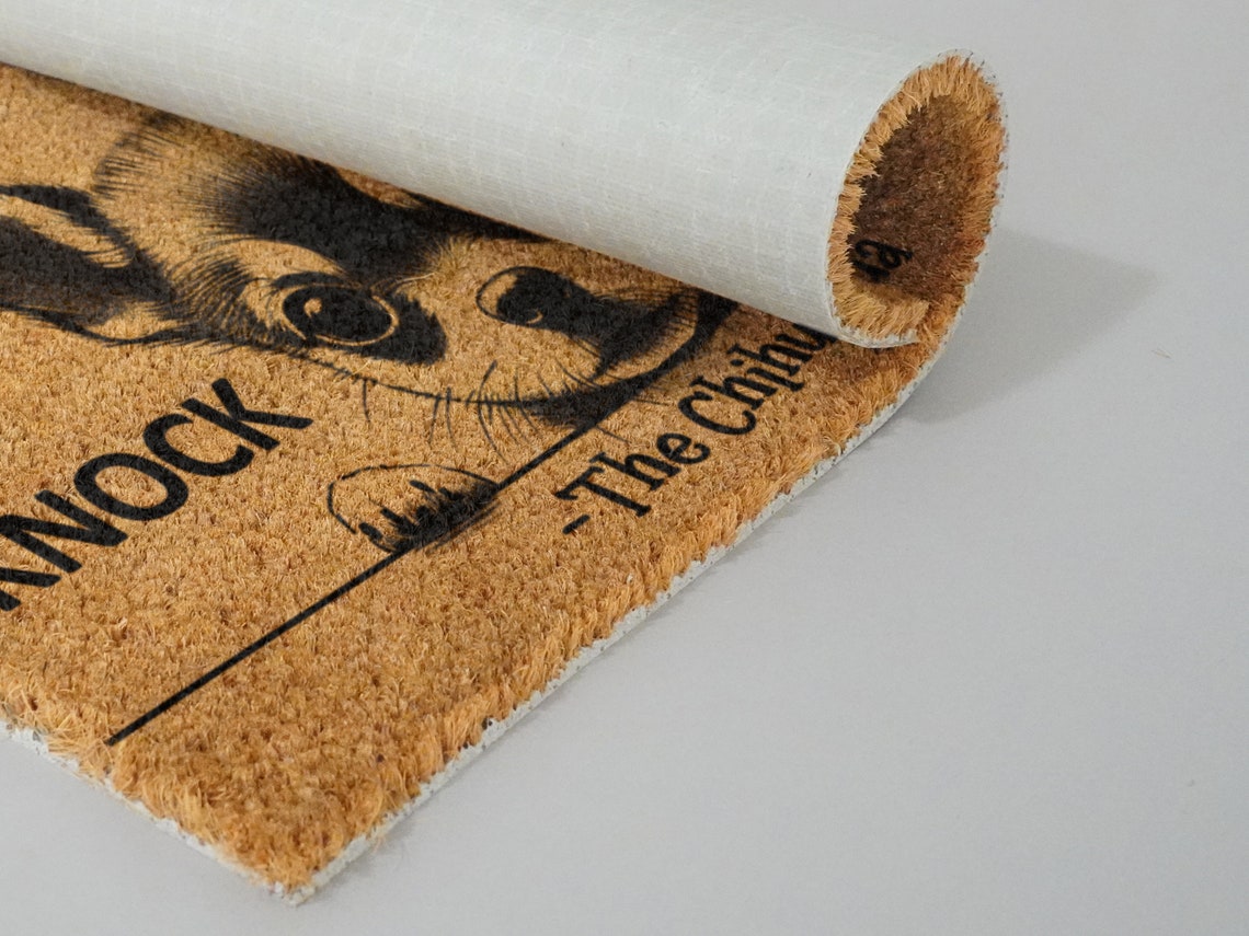 Chihuahua Doormat, Chihuahuas Mat Coir Doormat, We Know You ARE Here ...