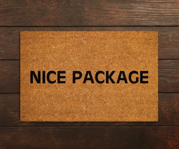 Nice Package Doormat Nice Package Mat Nice Package Doormat - Etsy