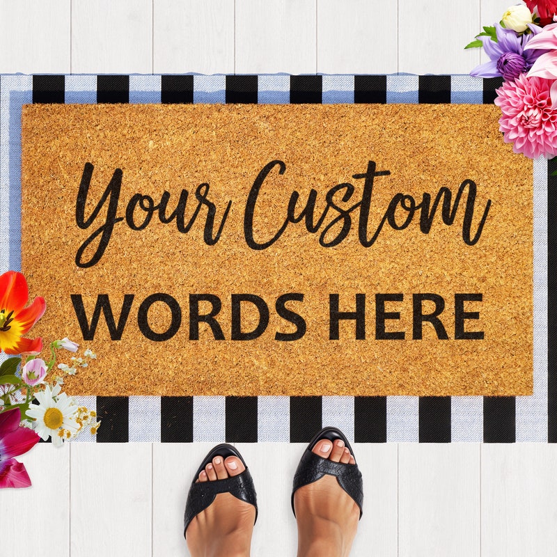 Custom Doormat - Etsy