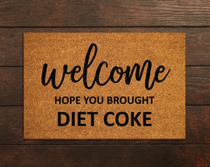 Home Alone Inspired Door Mat \ Home Alone Gift \ Funny Quote Gift ...